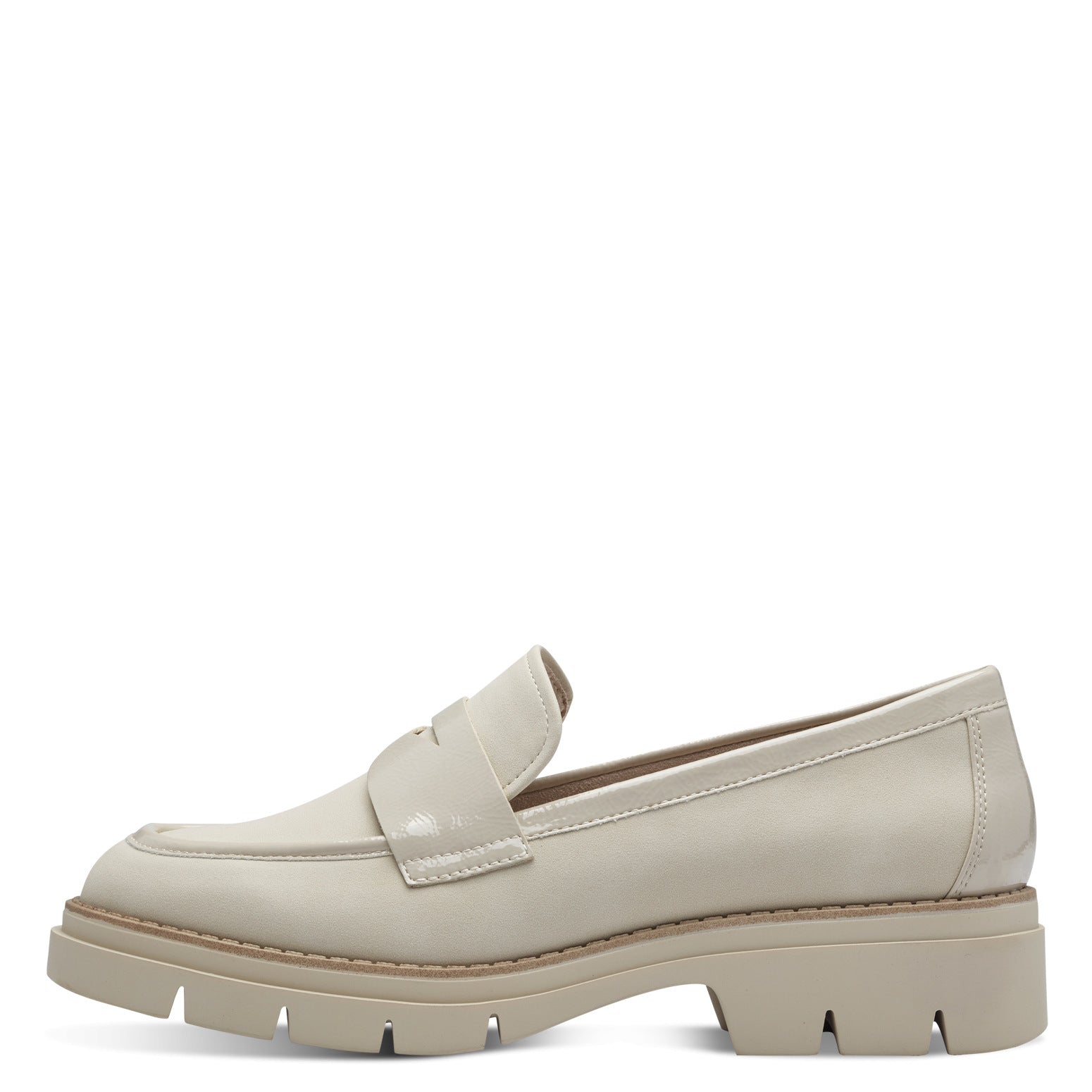 Tamaris Chunky Loafer 24313-400 in Beige - Stylish Comfort – Victor ...