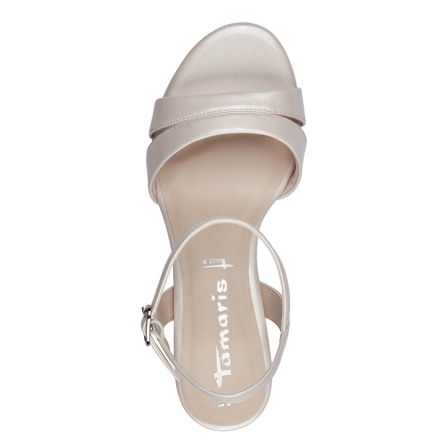TAMARIS - 28337-179 HIGH HEEL SANDAL - CREAM PATENT – Victor Dwyer ...