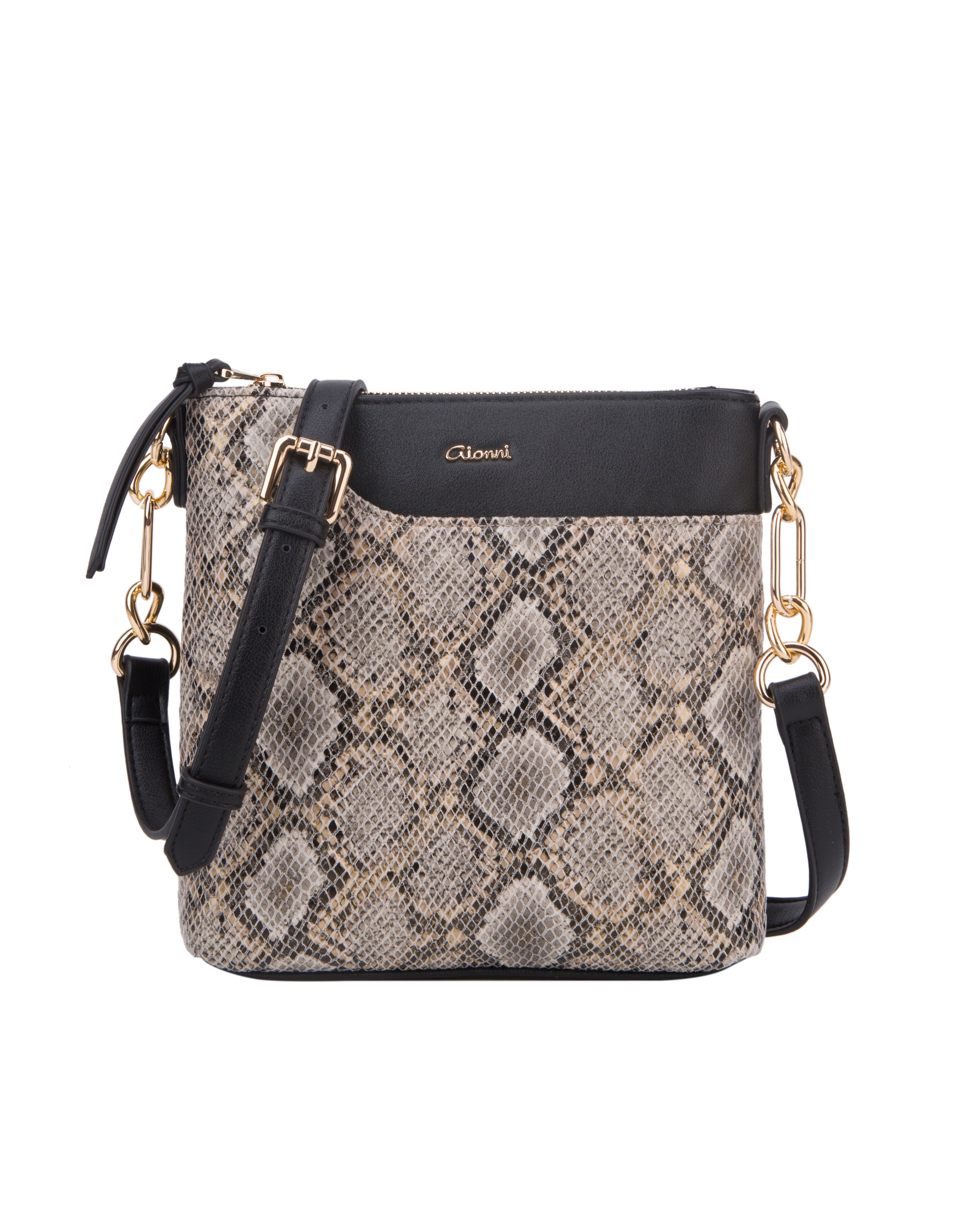 GIONNI - 11G2603 MEISSA SNAKE CROSSBODY BAG - NATURAL – Victor Dwyer ...