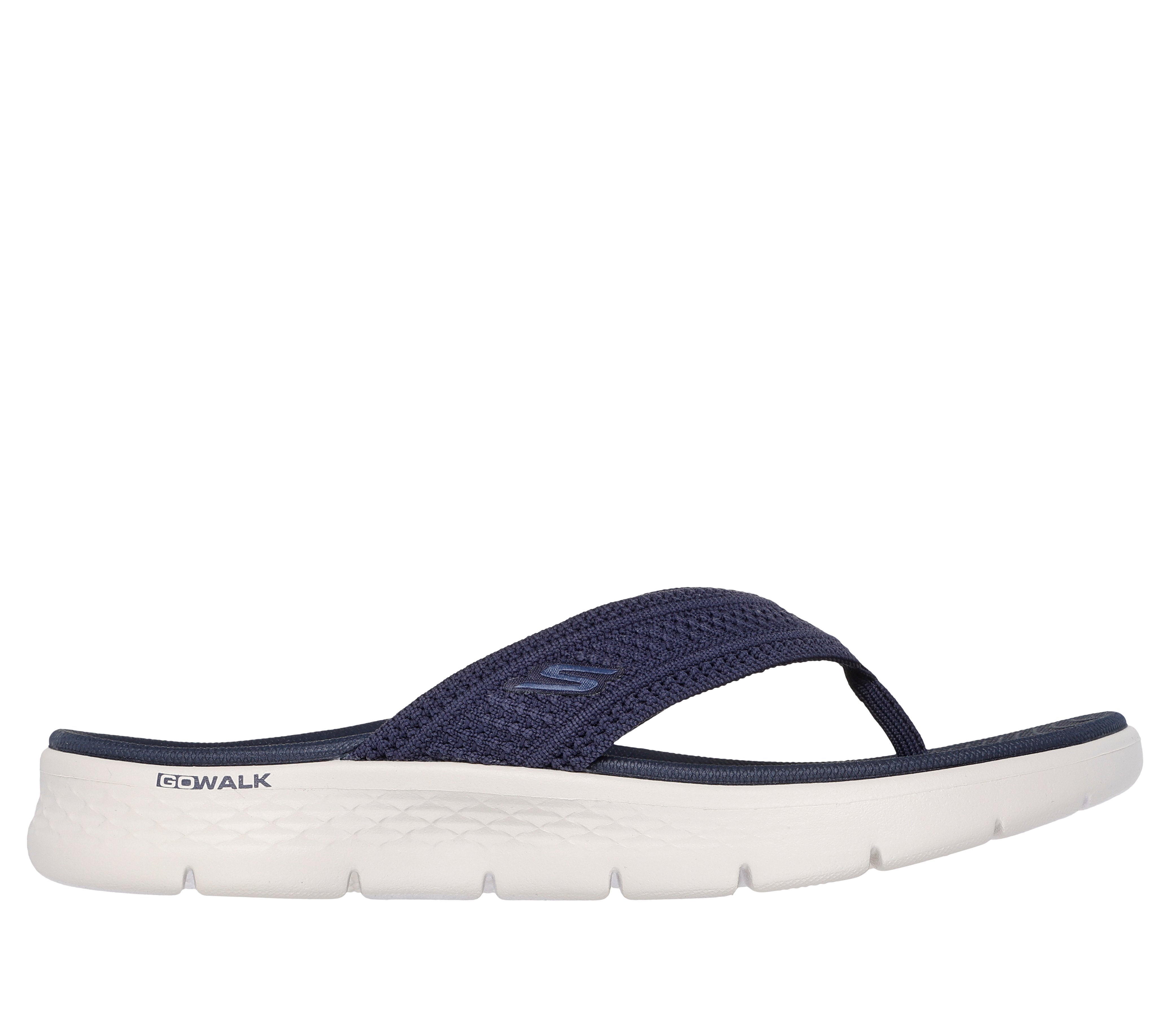 Skechers Go Walk Flex Holly Toe-Post Mule - Navy – Victor Dwyer Ladies ...