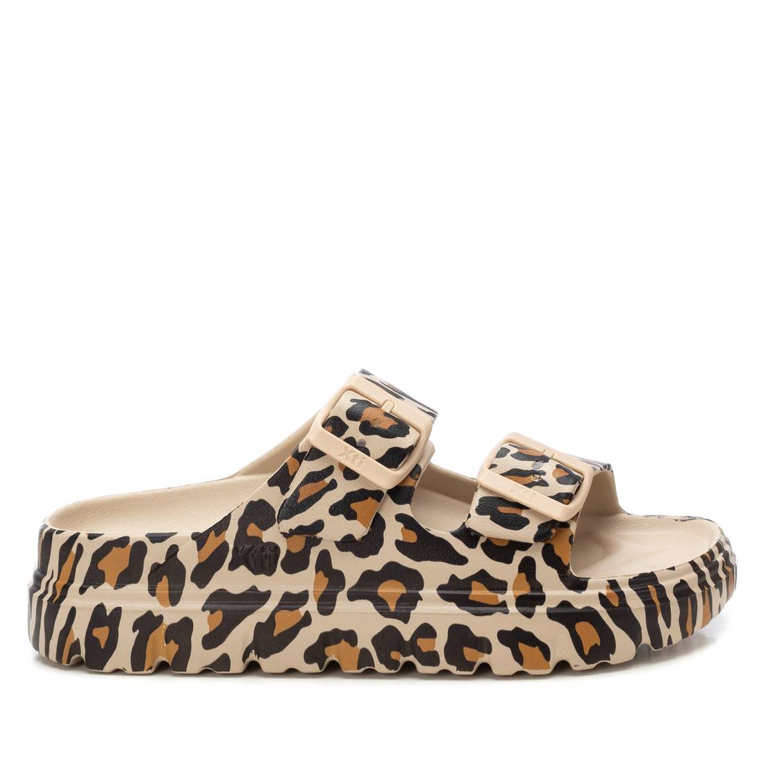 XTI Double Strap Mule in Leopard Print - Women’s Slip-On Shoes – Victor ...