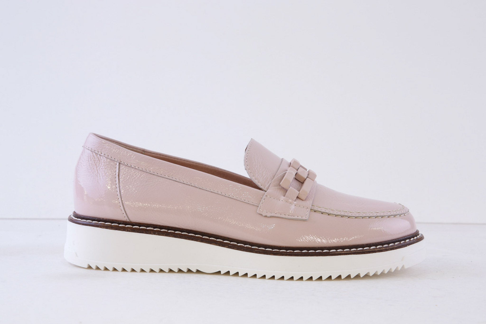 Pitillos 5733 Low Wedge Loafer in Light Pink - Stylish Comfort for Eve ...