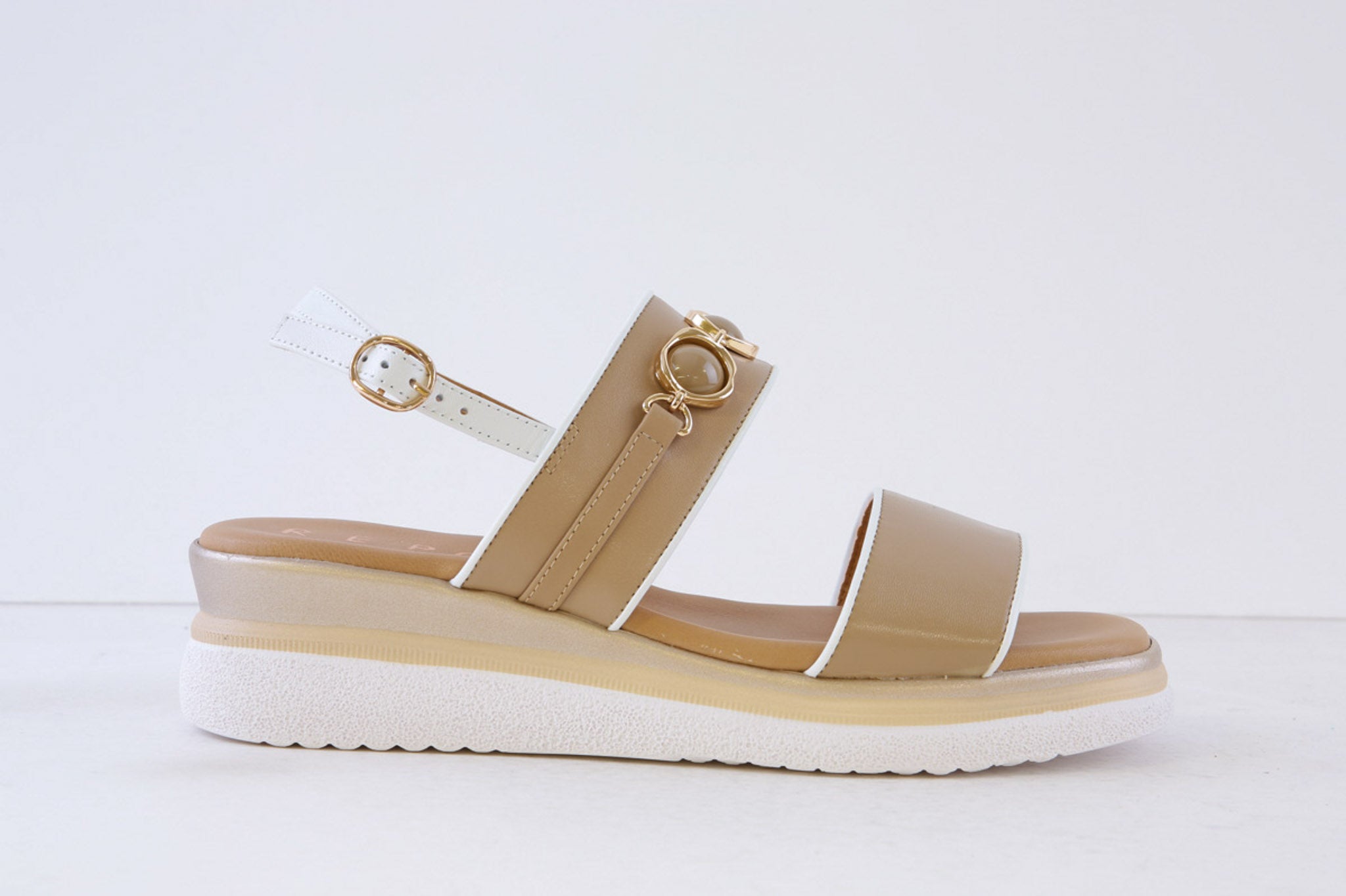 Repo Low Wedge Sandal - Taupe - Stylish Comfort for Every Occasion ...