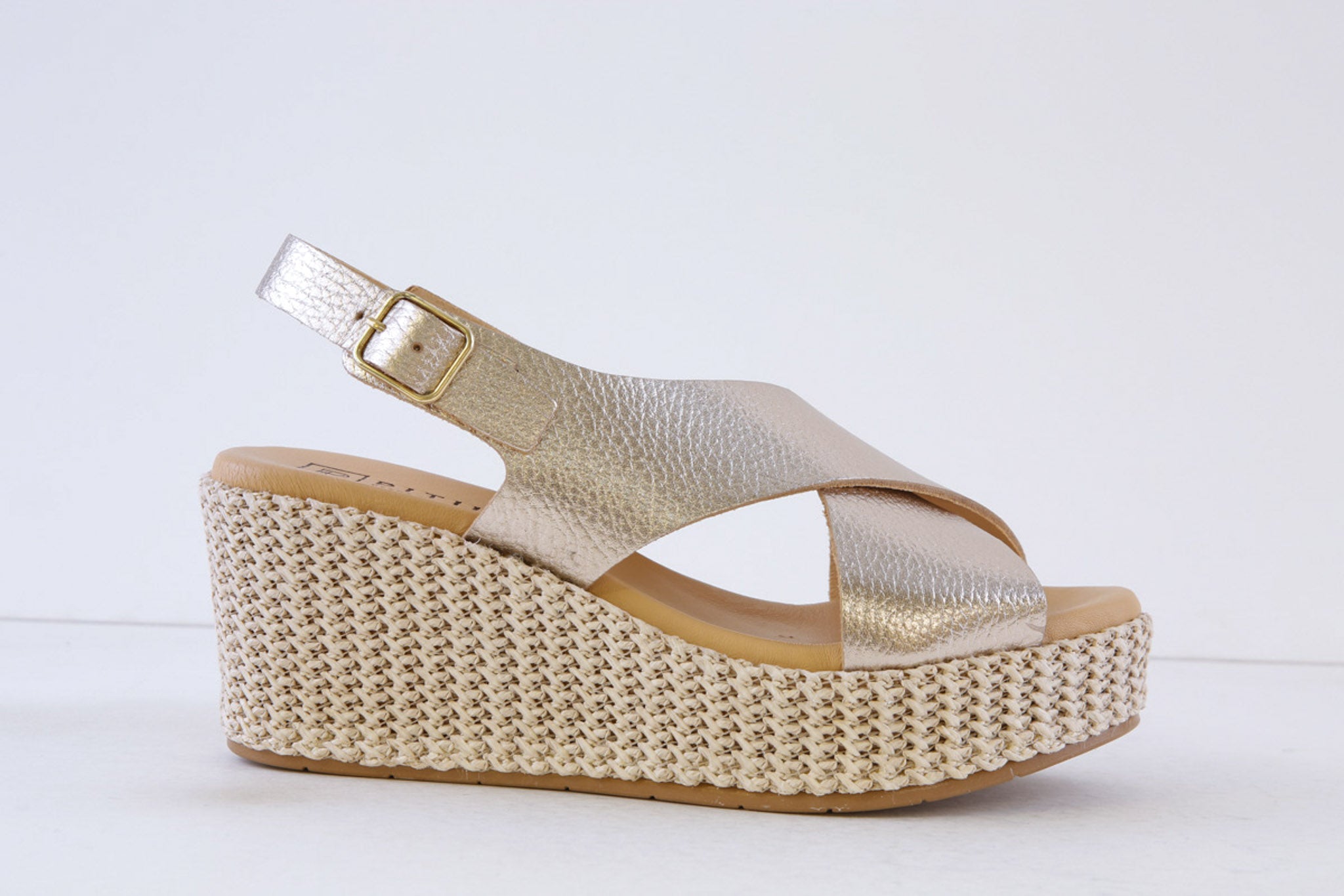Pitillos Medium Wedge Espadrille Sandal - Gold – Victor Dwyer Ladies ...