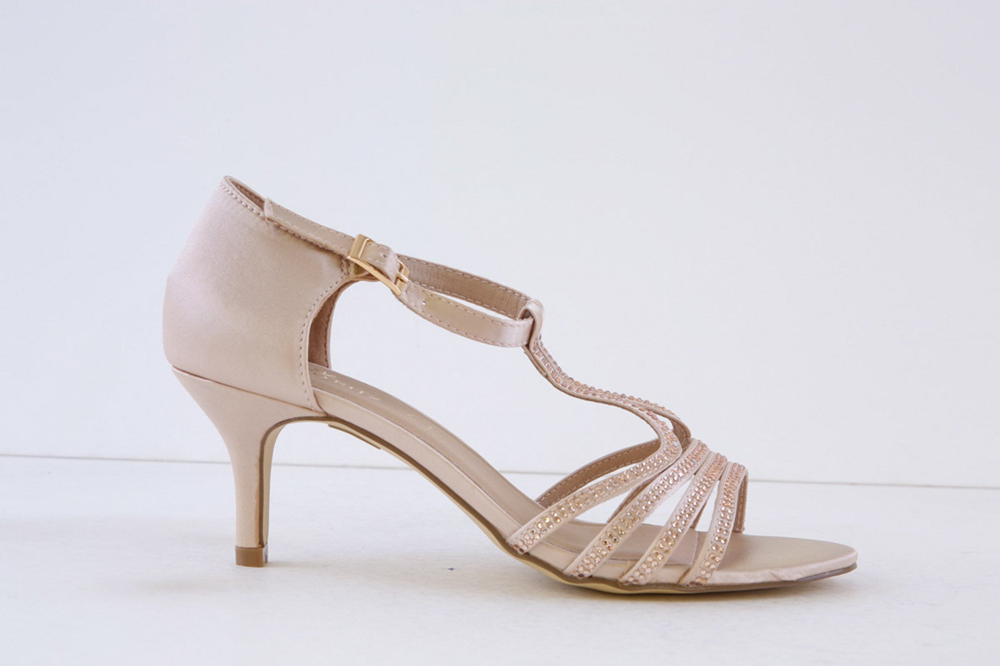 COCCO RITZ - COCO1020 HIGH HEEL T-BAR SANDAL - ROSE GOLD – Victor Dwyer ...