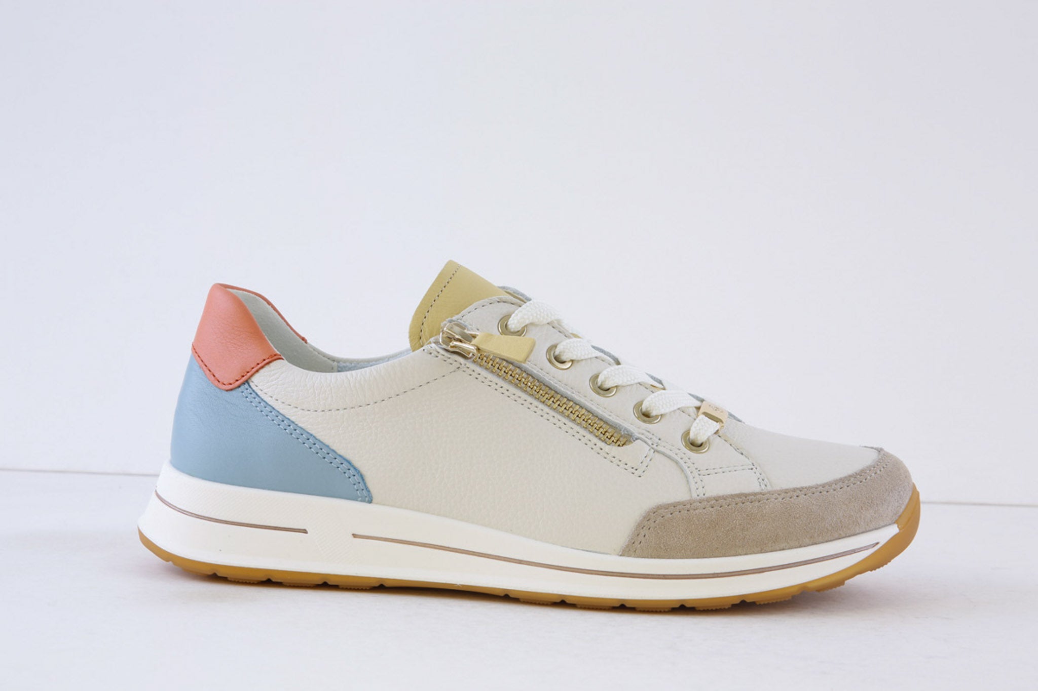 Ara 54801-32 Laced Fashion Shoe in Cream Multi - Stylish Comfort and V ...