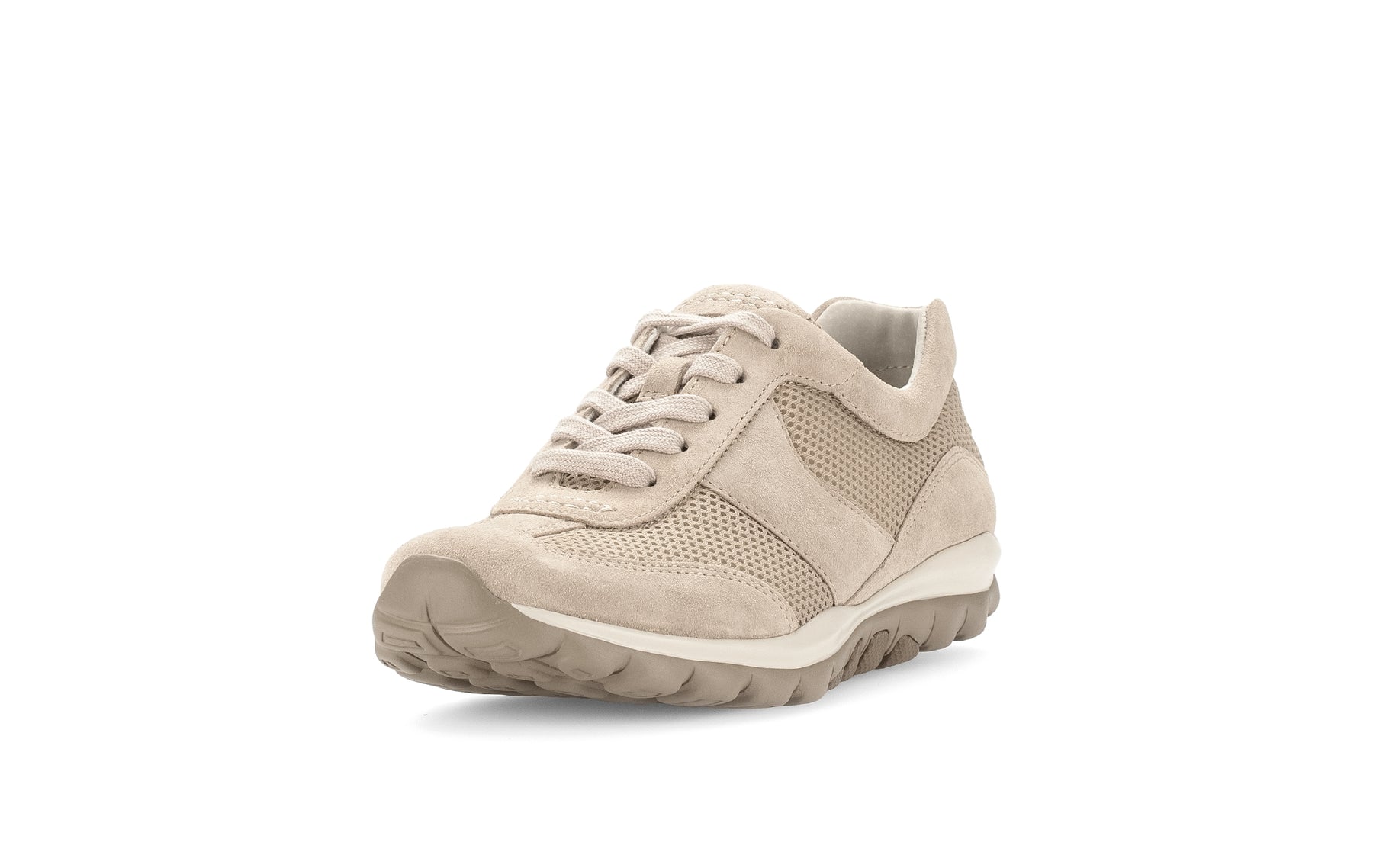 GABOR ROLLING SOFT - 86.966.23 LACED WALKING SHOE - BEIGE – Victor ...
