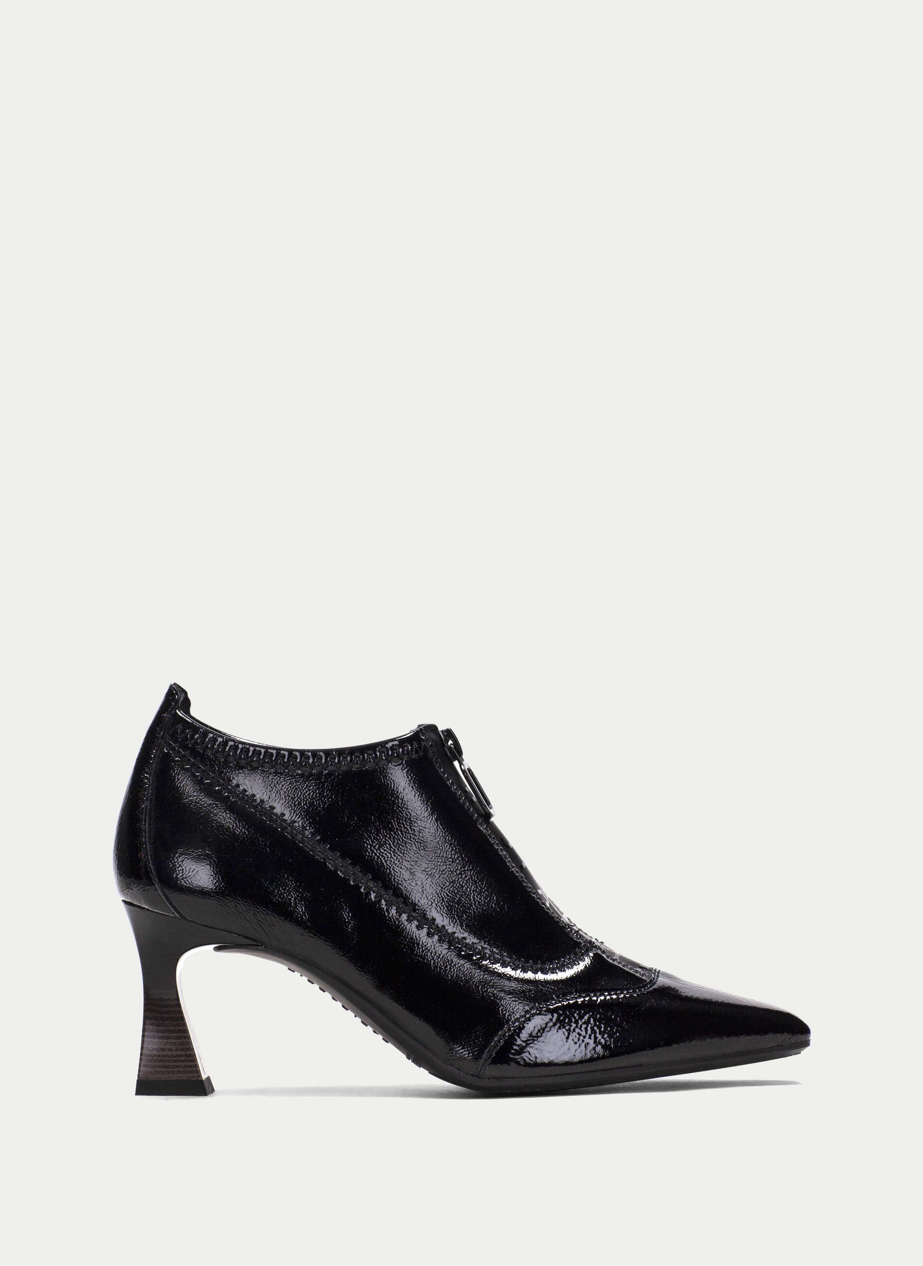 HISPANITAS - HI233120 HIGH HEEL FRONT ZIP SHOE - BLACK – Victor Dwyer ...