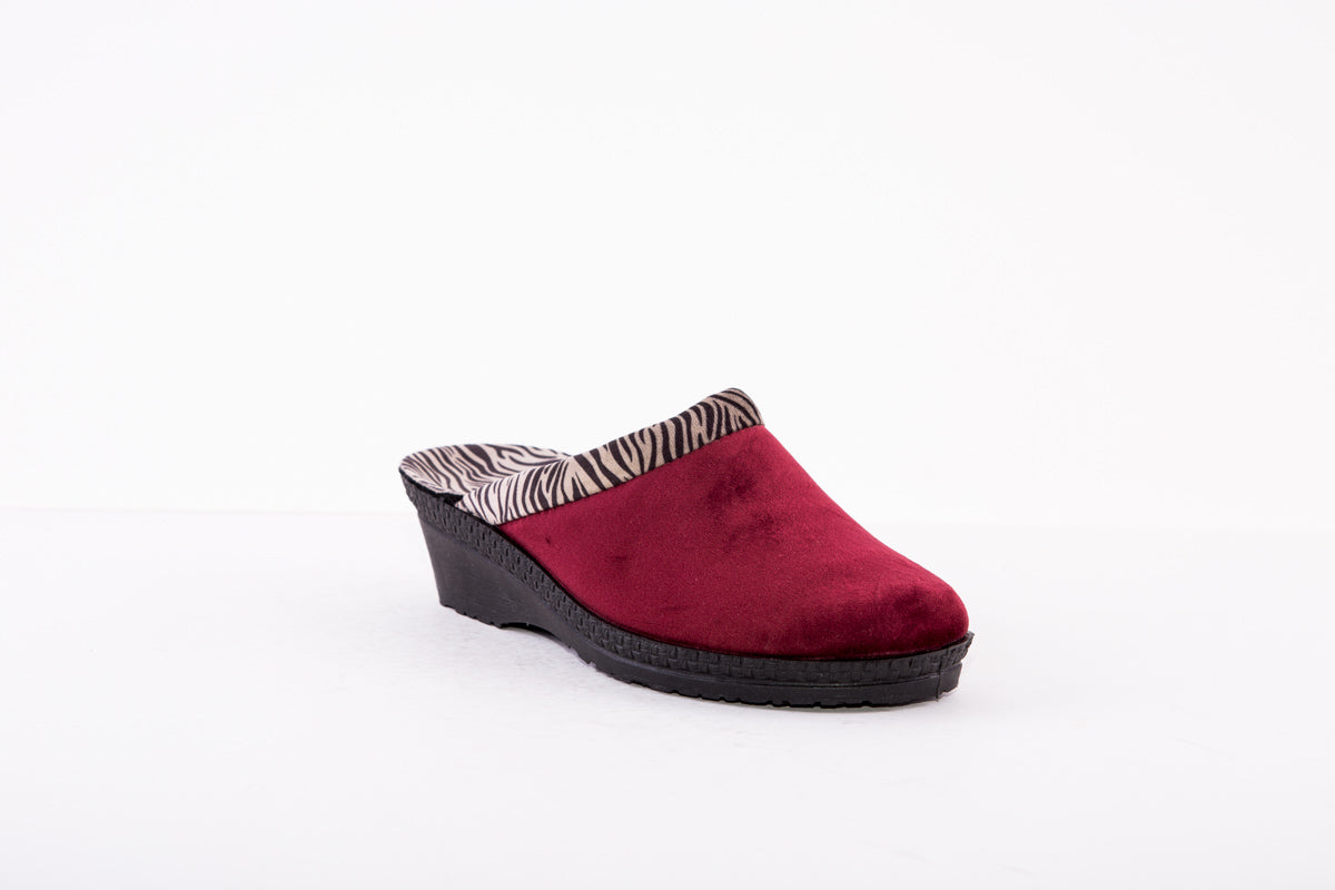 ROHDE - 2465 42 WEDGE MULE SLIPPER - WINE – Victor Dwyer Ladies ...