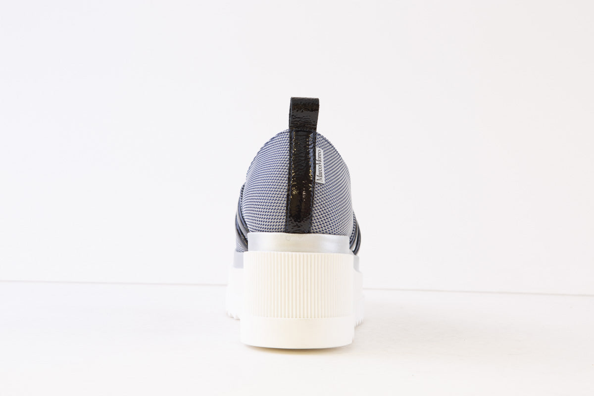 Blue Multi Marco Moreo D3040 JTU Wedge Slip-On Shoe – Victor Dwyer ...